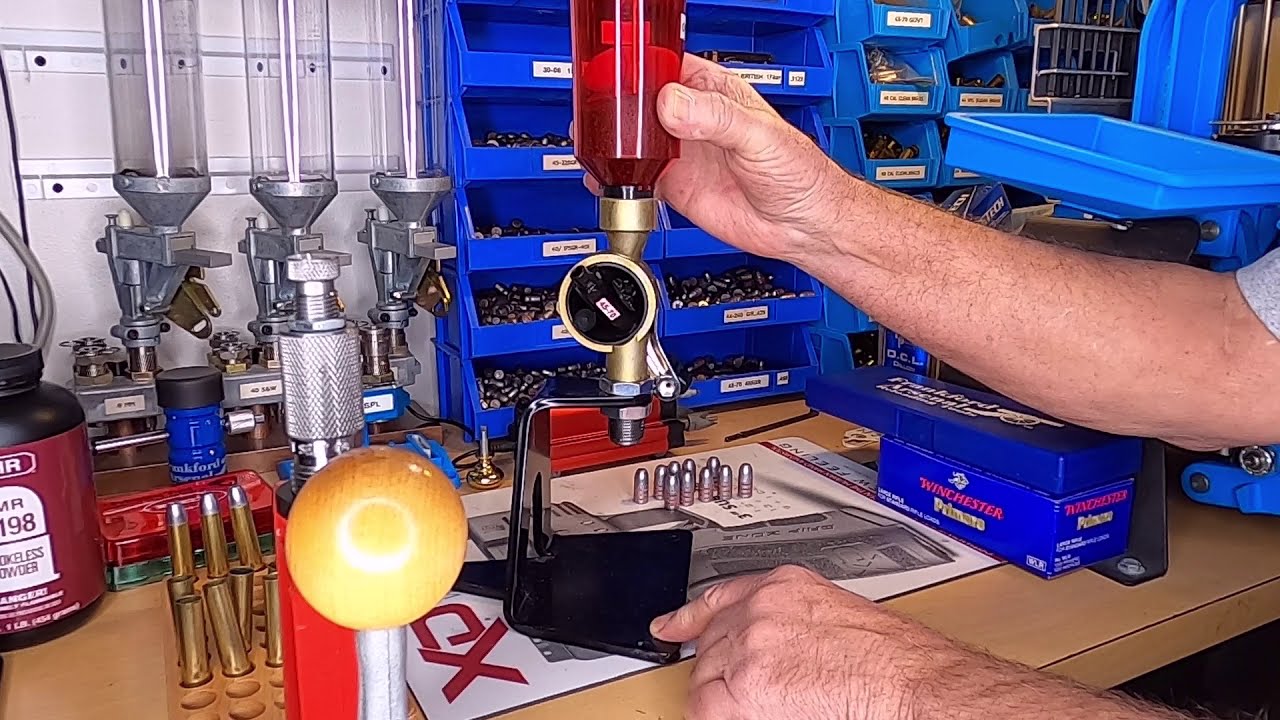 45/70 Reloading - YouTube