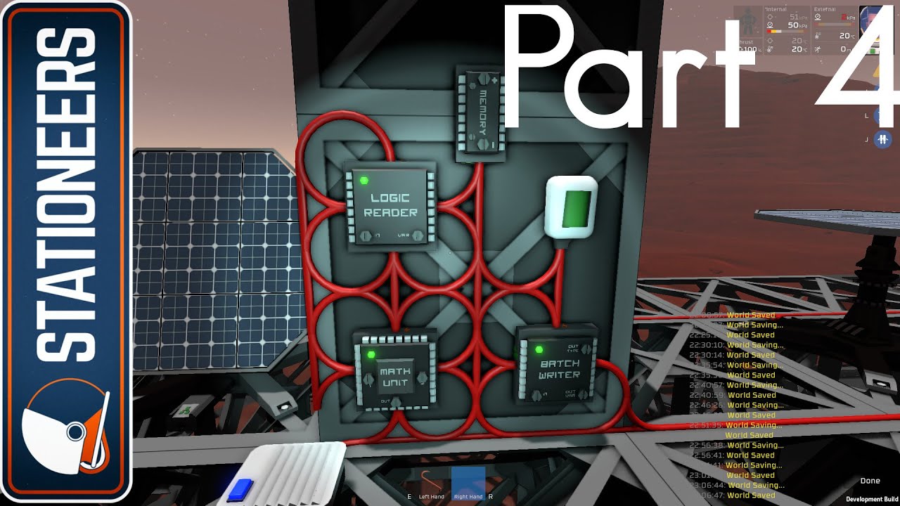 Automated solar panels | Stationeers | Alpha Gameplay | Part 4 - YouTube