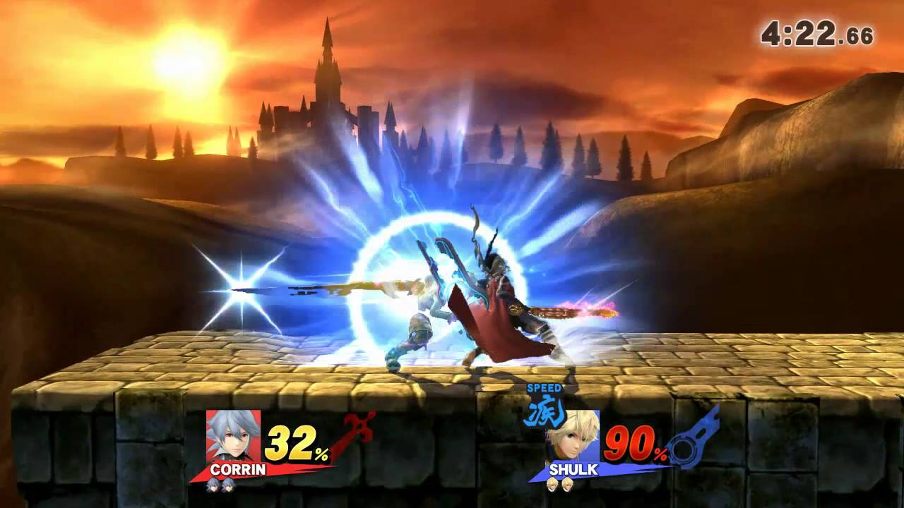 Super Smash Bros. Wii U For Glory: Corrin vs. Shulk - YouTube
