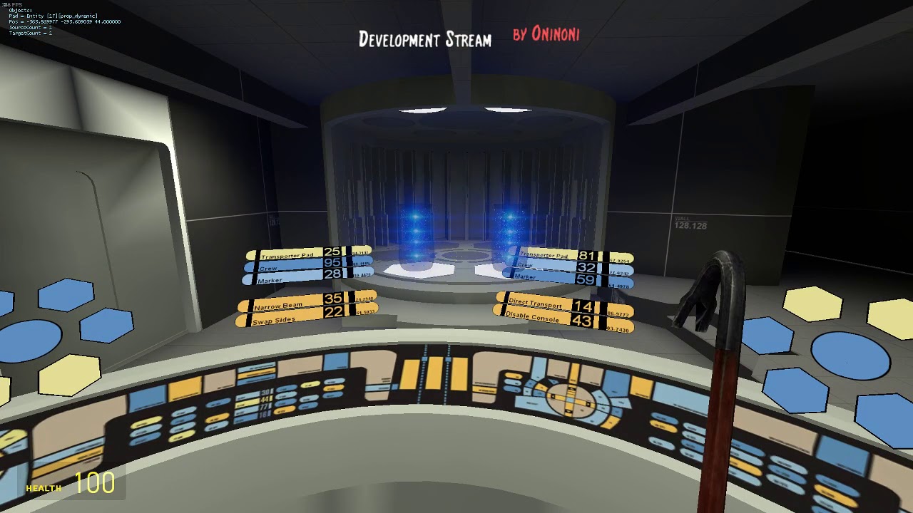 [STM] Transporter Console, Pad UI - YouTube