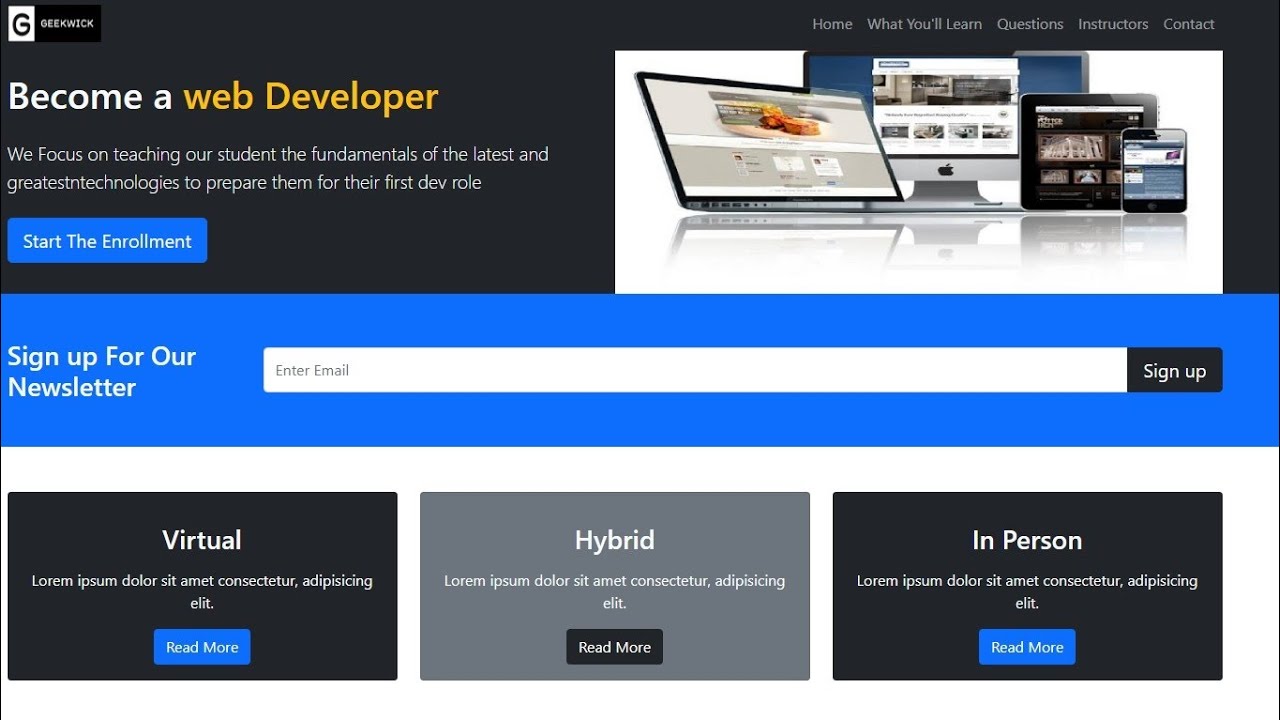 5th Project (GeekWick.com) - YouTube