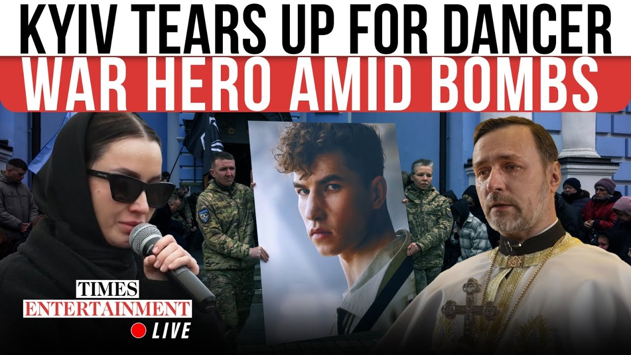 LIVE | Ukraine CRIES FOR Fallen Dancer Volodymyr Rakov; Hundreds Gather ...