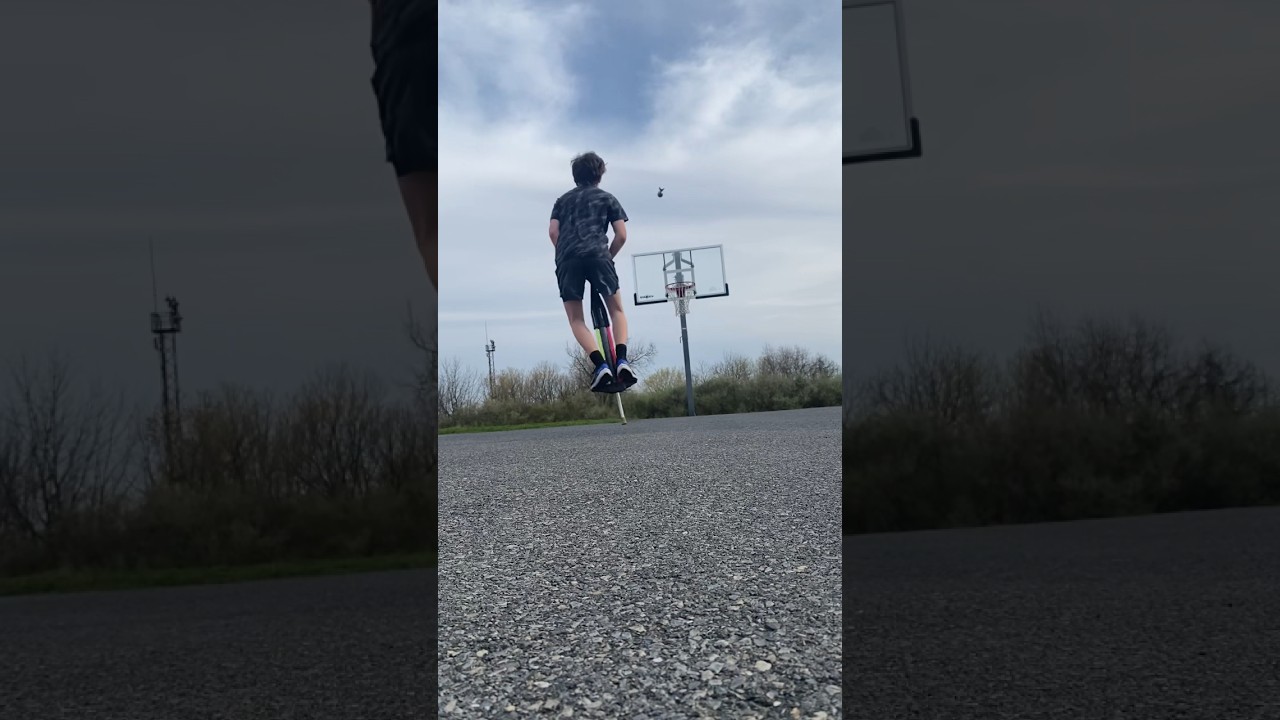 Pogo Sticking Vortex Throw Trick Shot 🔥🔥🔥 #trickshot #tricks - YouTube