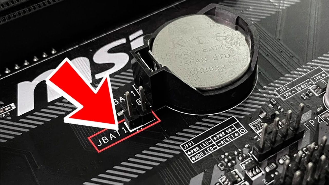 Как Сбросить Настройки БИОС если Компьютер не Запускается на примере