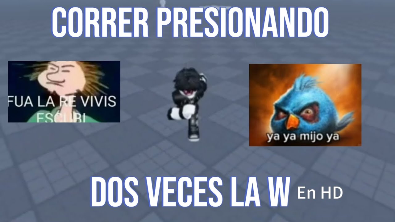 COMO PODER Correr presionando DOS VECES LA W EN ROBLOX Studio - Tutoriales en RS - YouTube
