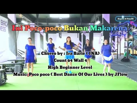 Ini Poco Poco bukan Makarena- Line Dance - YouTube