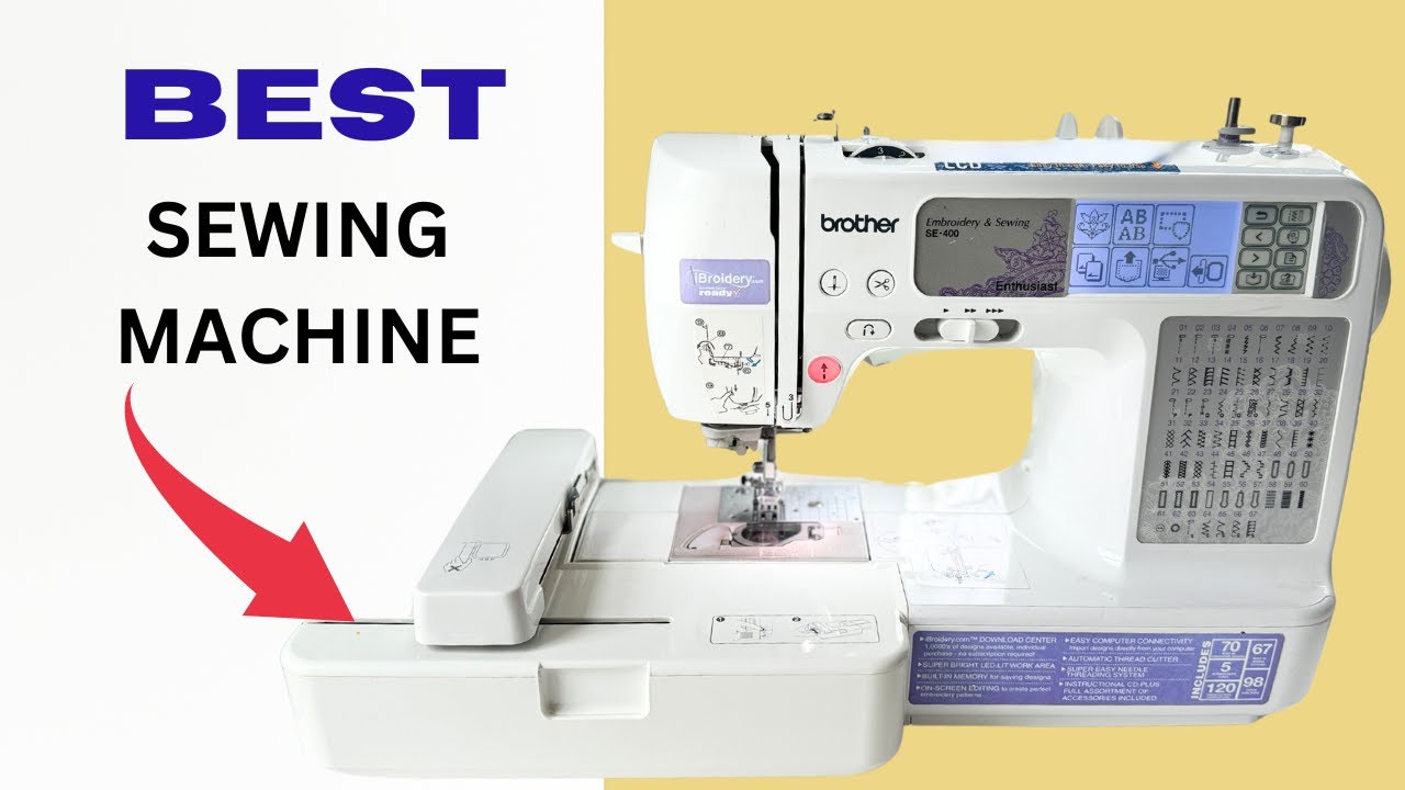 Brother SE400 Sewing & Embroidery Machine | Review After 10 YEARS Use ...