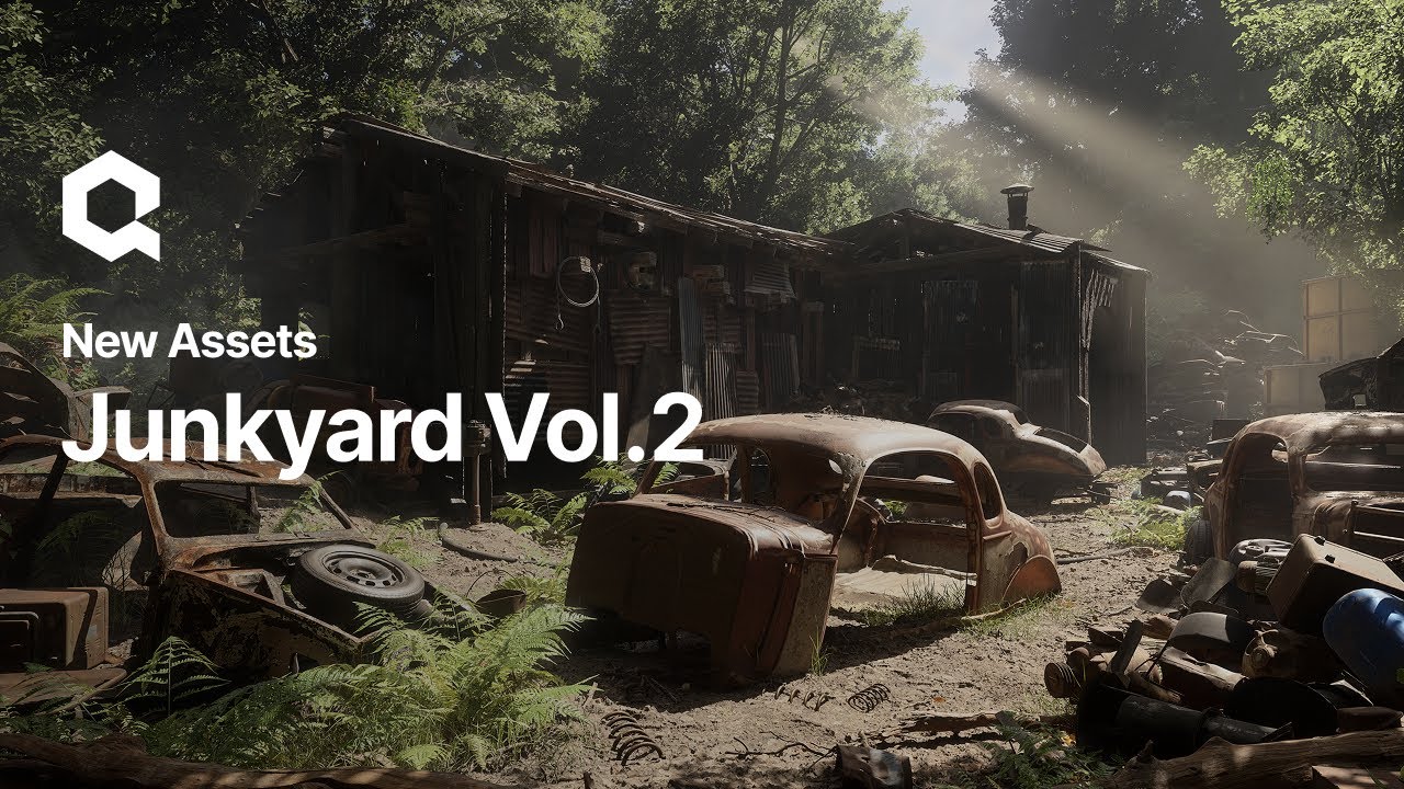 Junkyard Vol.2 | Quixel Megascans | Now on @Fab - YouTube