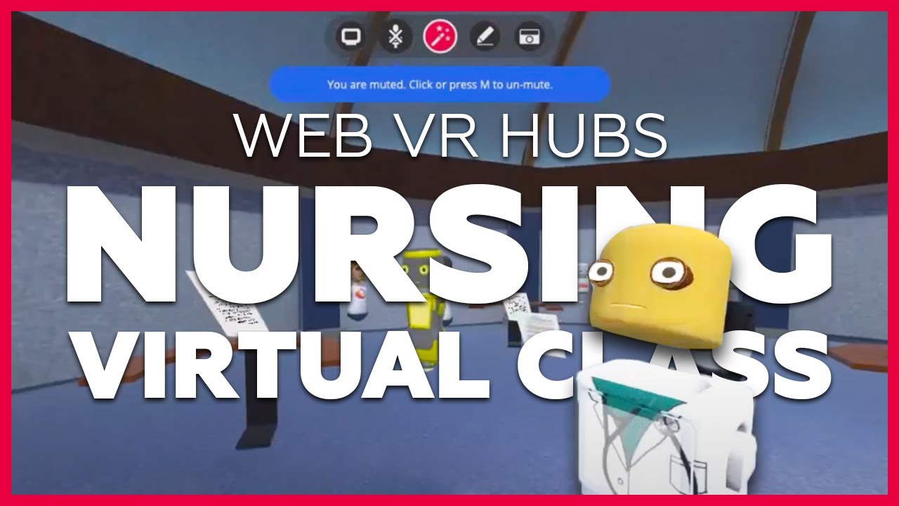 Nursing Class in VR Mozilla Hubs — Universidad del Desarrollo - YouTube