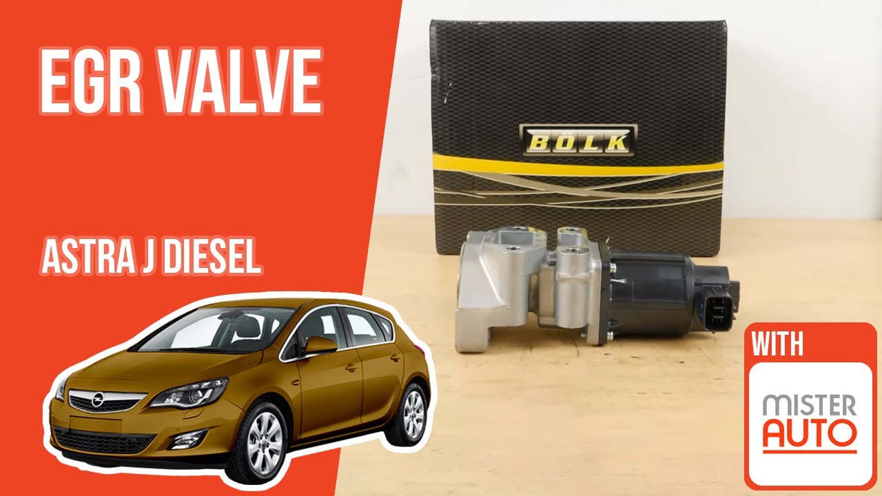 How to replace the EGR valve Astra J / mk6 1.7 CDTI ♻️ - YouTube