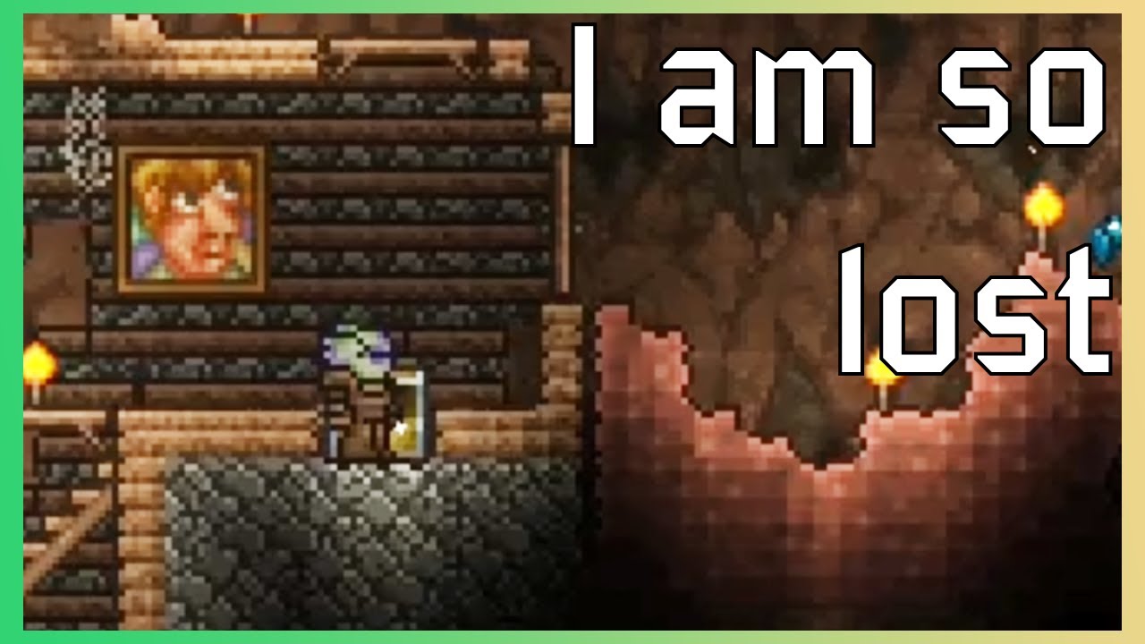 Lost, confused, and overwhelmed - Terraria (Part 3) - YouTube