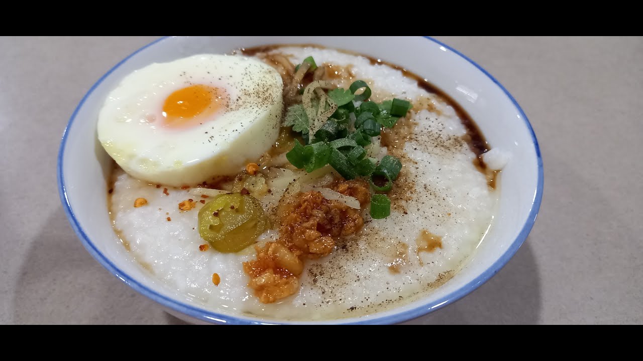 Quick and easy Chicken Congee!! - YouTube