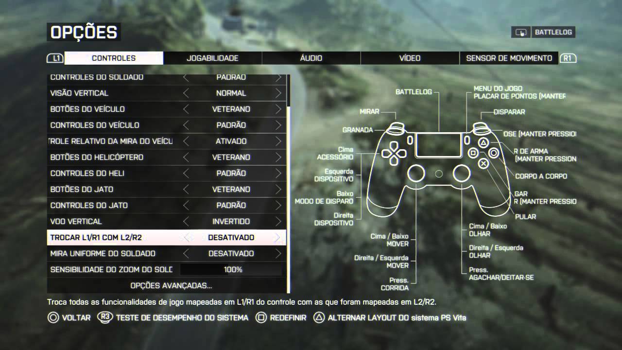 Battlefield 4™configuração do joystick - YouTube