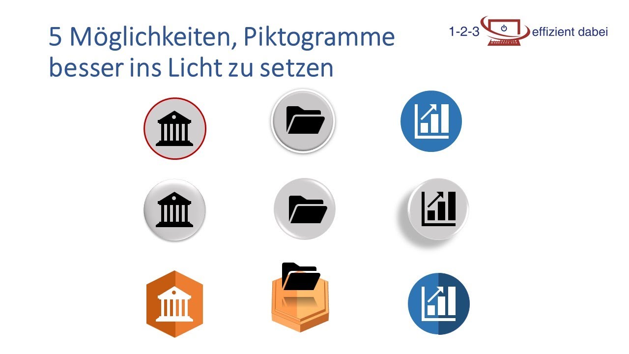 5 Möglichkeiten Piktogramme besser ins Licht zu setzen - Tipps zu ...