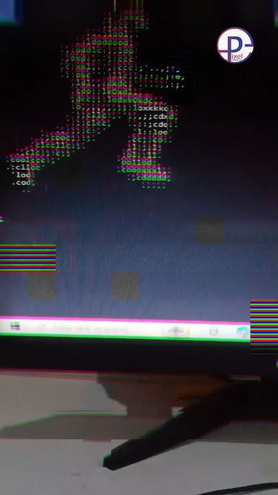 Running man in command prompt trick #shorts #cmd #computer #ascii #running #man #hacking # ...