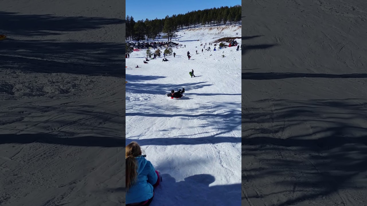 Flagstaff Snow Play area - YouTube