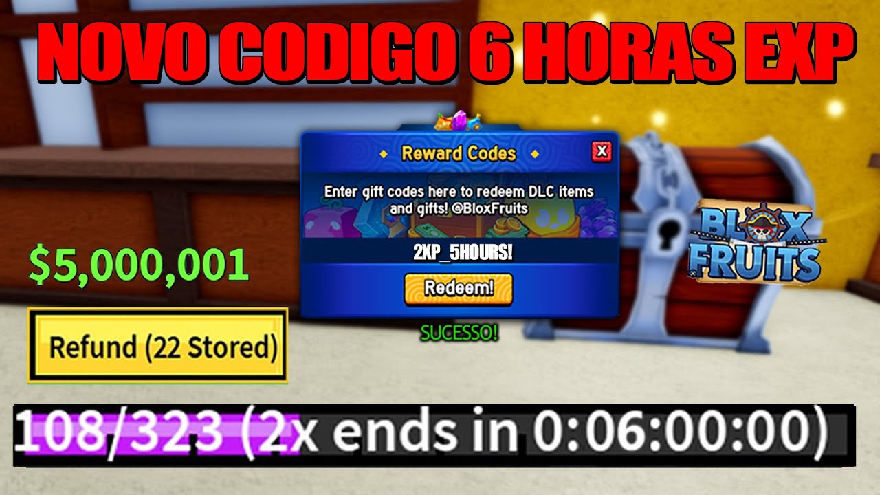 NOVOS CÓDIGO +27 CÓDIGOS DE 2X XP BELI E RESET NO BLOX FRUITS 2025 - blox fruit codes... - YouTube