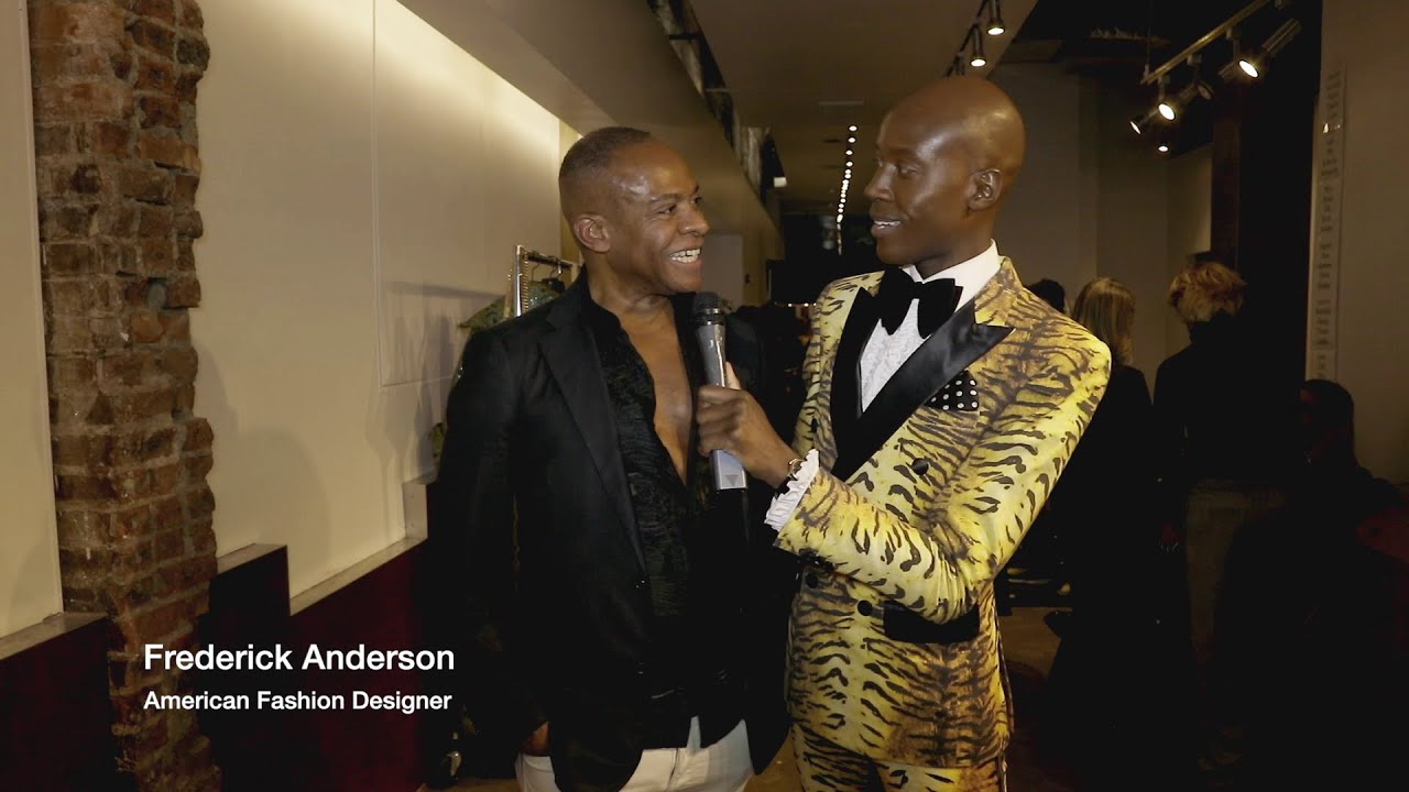 Interview With Fashion Designer Frederick Anderson - YouTube