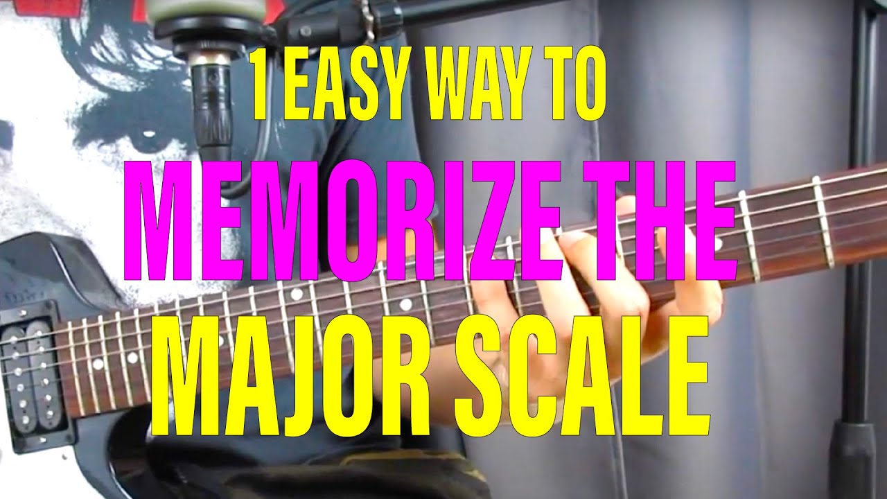 What is the Major Diatonic Scale? - Music Theory Fundamentals (Guitar ...