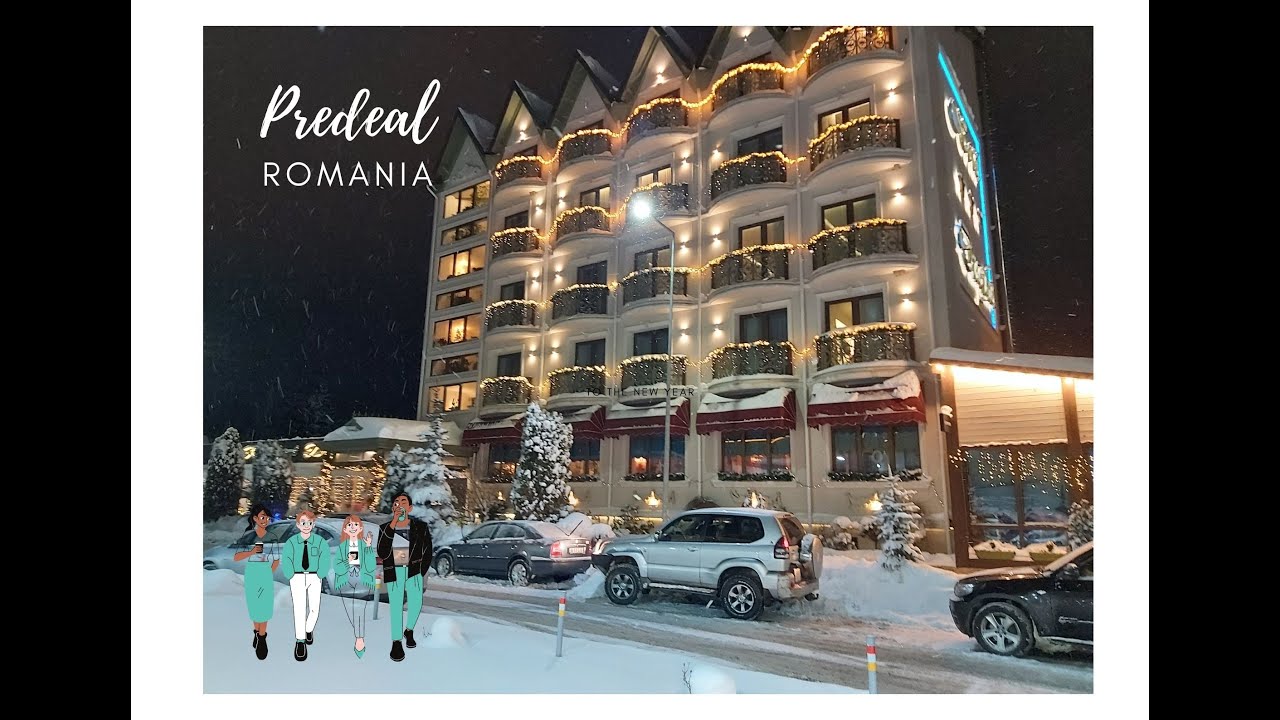 Winter walk in Predeal, Romania/ Plimbare prin Predeal, Romania - YouTube