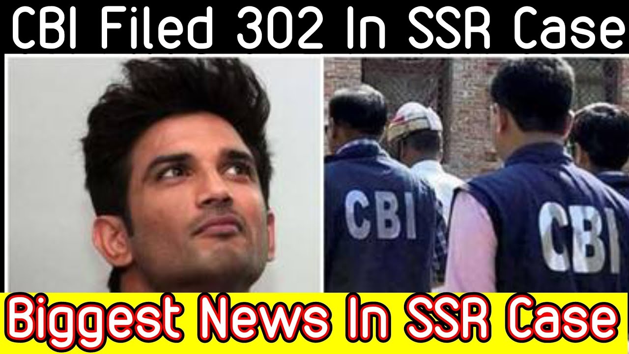 CBI Filed 302 In Sushant Singh Rajput case Biggest News in SSR Case ...