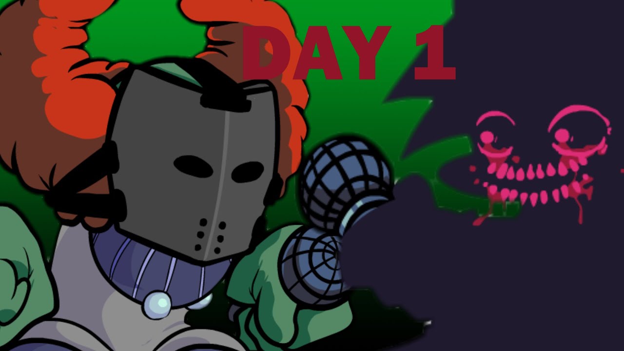 FRIDAY NIGHT FUNKIN EVIL Boyfriend VS Tricky Day 1 - YouTube