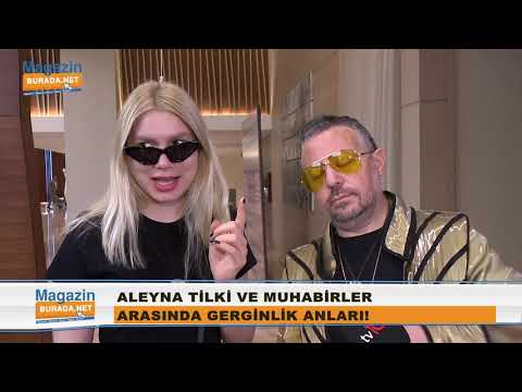 Aleyna Tilki, muhabirlerle neden gerginlik yaşadı?