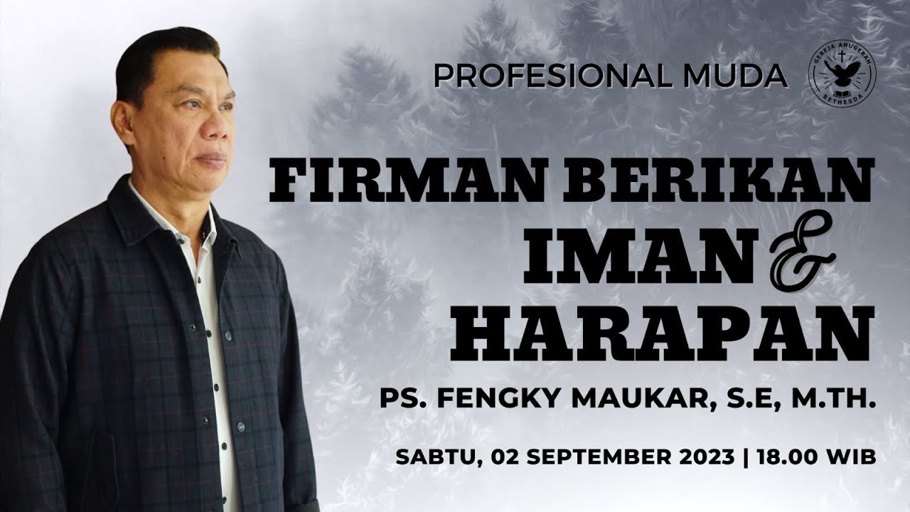 Profesional Muda | Jemaat Online Gereja BEST | Ps. Fengky Maukar ...