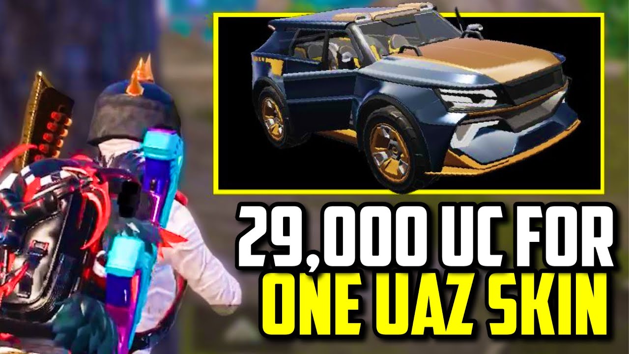 $29,000 UC ON NEW ROBUST UAZ SKIN!! | PUBG Mobile - YouTube