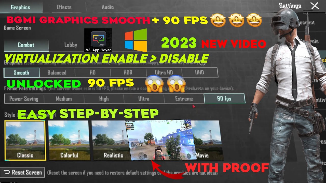 How To Play Bgmi In Pc With Emulator l Smooth + 90 Fps 2023 l JESSI RIK ...