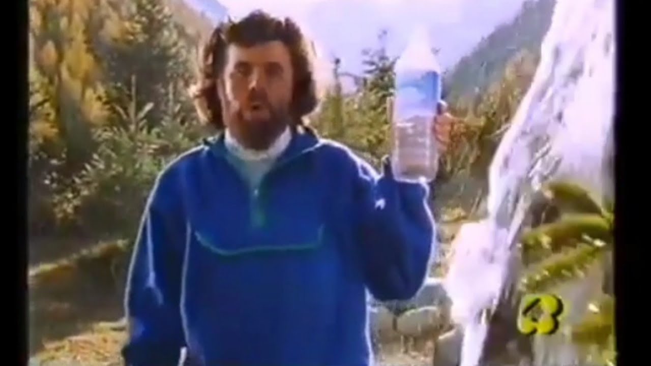 SPOT ACQUA LEVISSIMA 1993 (Con Reinhold Messner) - YouTube