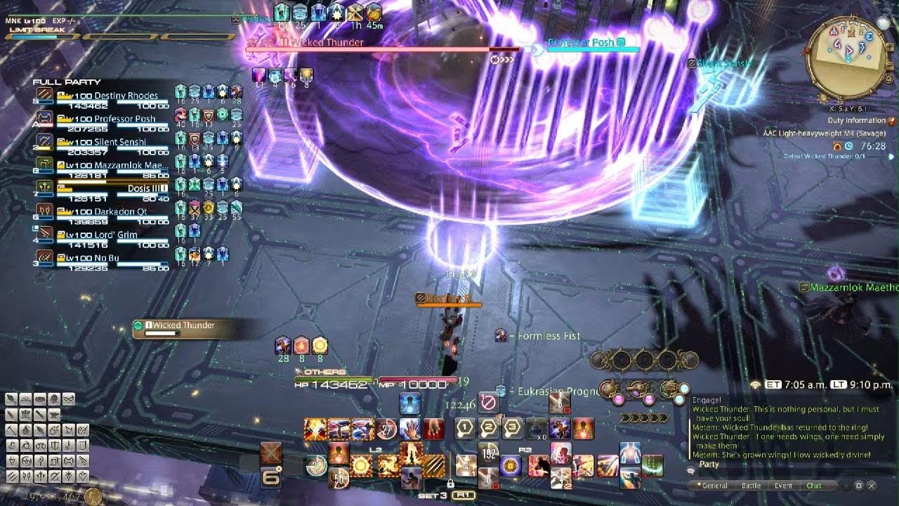 Arcadion M4S Clear - Monk POV (FFXIV) - YouTube