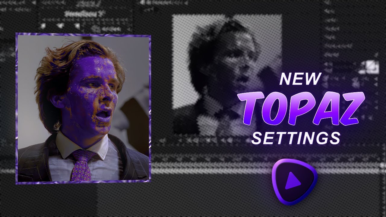 New 4K TOPAZ Settings | Topaz Video Enhance AI - YouTube