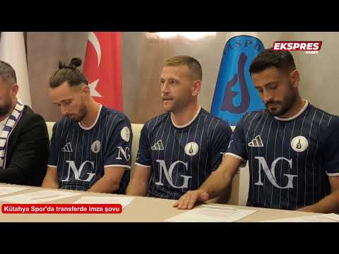 Kütahya Spor’da iç ve dış transfer de 9 imza birden geldi