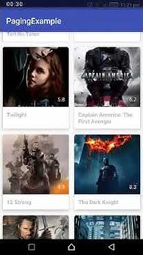 Android Paging Library Example - YouTube