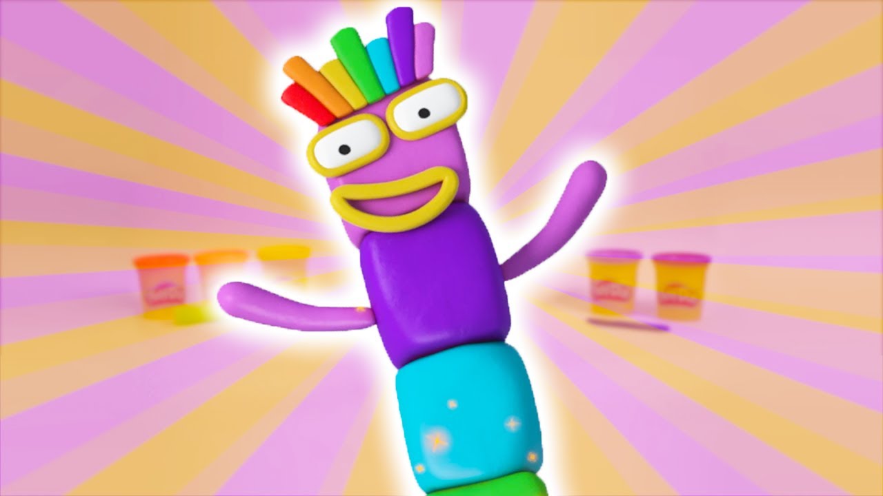 Numberblocks | Learn Numbers with Play-Doh - Number 7 | Learn with Play ...