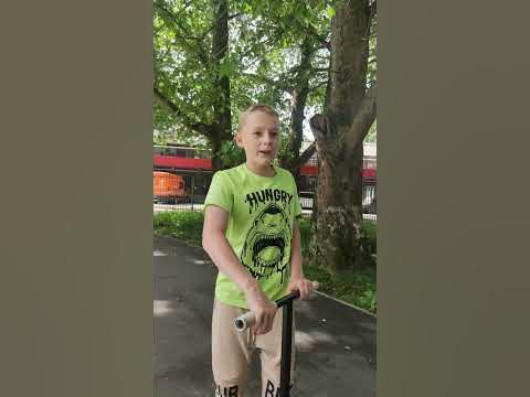 топ пять трюков на трюковом самокате - YouTube