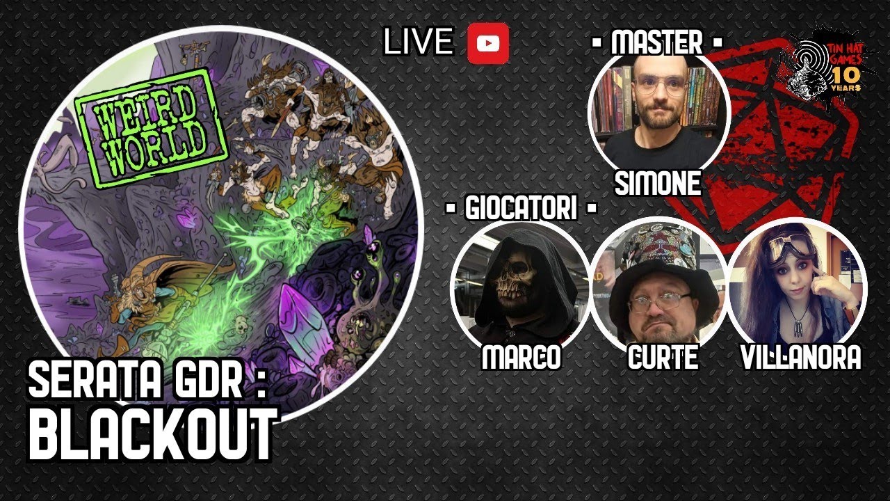 LIVE GDR - WEIRD WORLD: BLACKOUT - YouTube