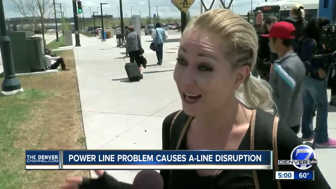 Power line problem causes A-line disruption - YouTube