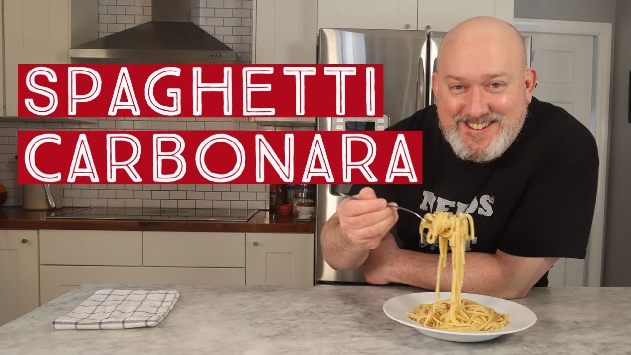 Spaghetti Carbonara with Chef Frank - YouTube