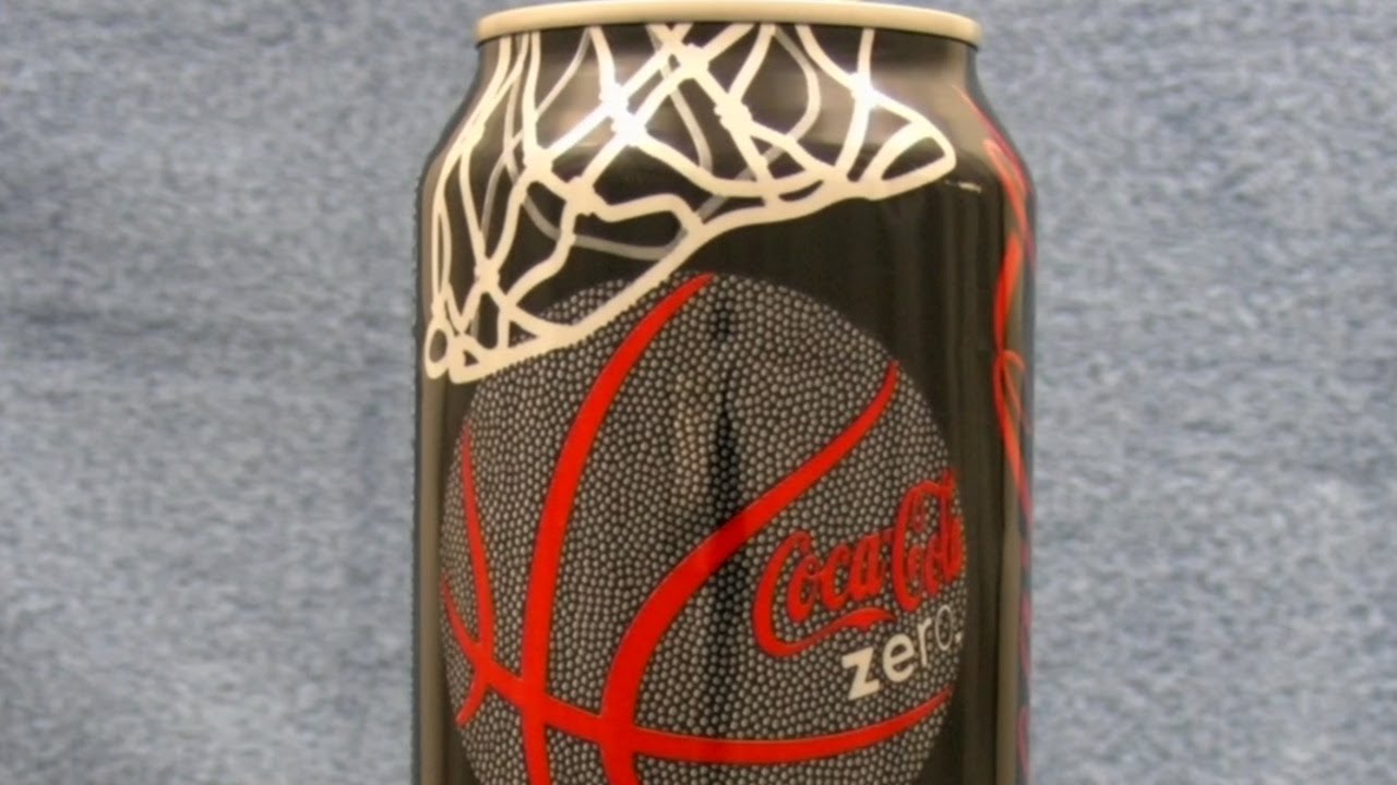 Coca-Cola Zero (2012) featuring basketball _ Museum Of Cans - YouTube