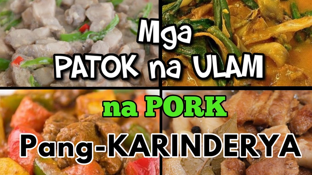 15 Patok Na ULAM Ideas For KARENDERYA Pork Menu YouTube 15-patok-na-ulam-ideas-for-karenderya-pork-menu-youtube