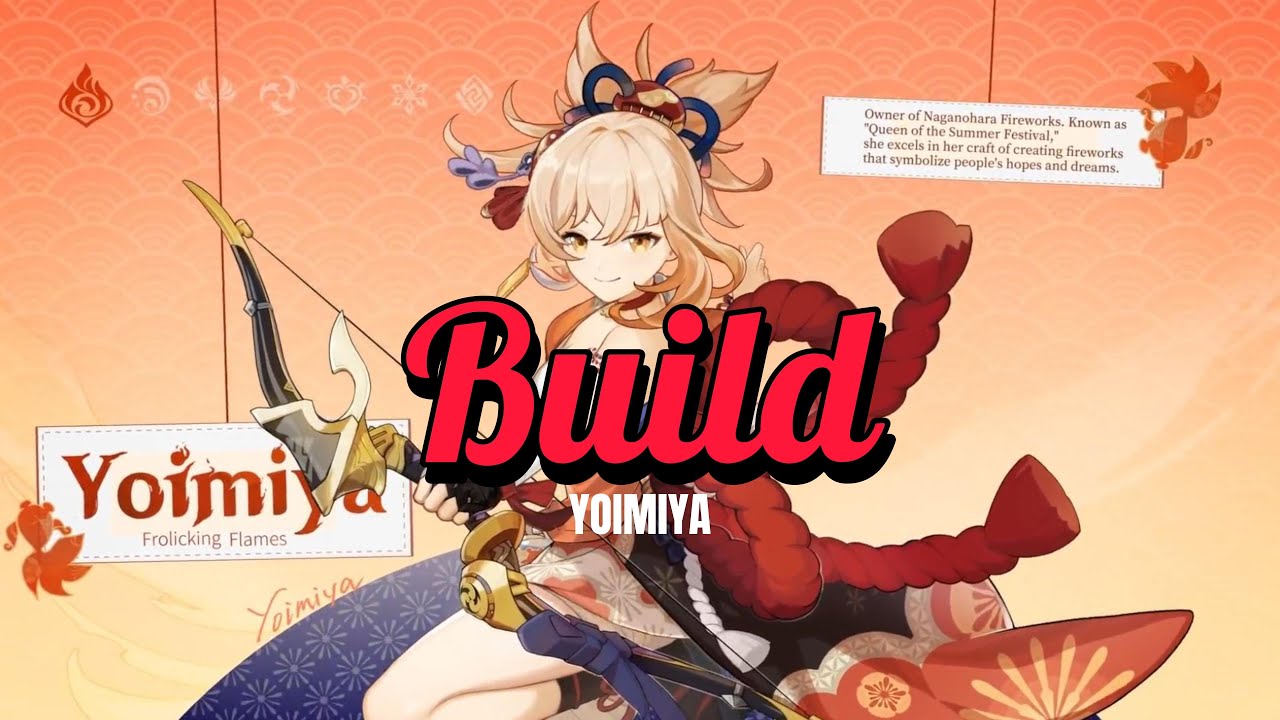 Build Yoimiya - Genshin Impact - YouTube
