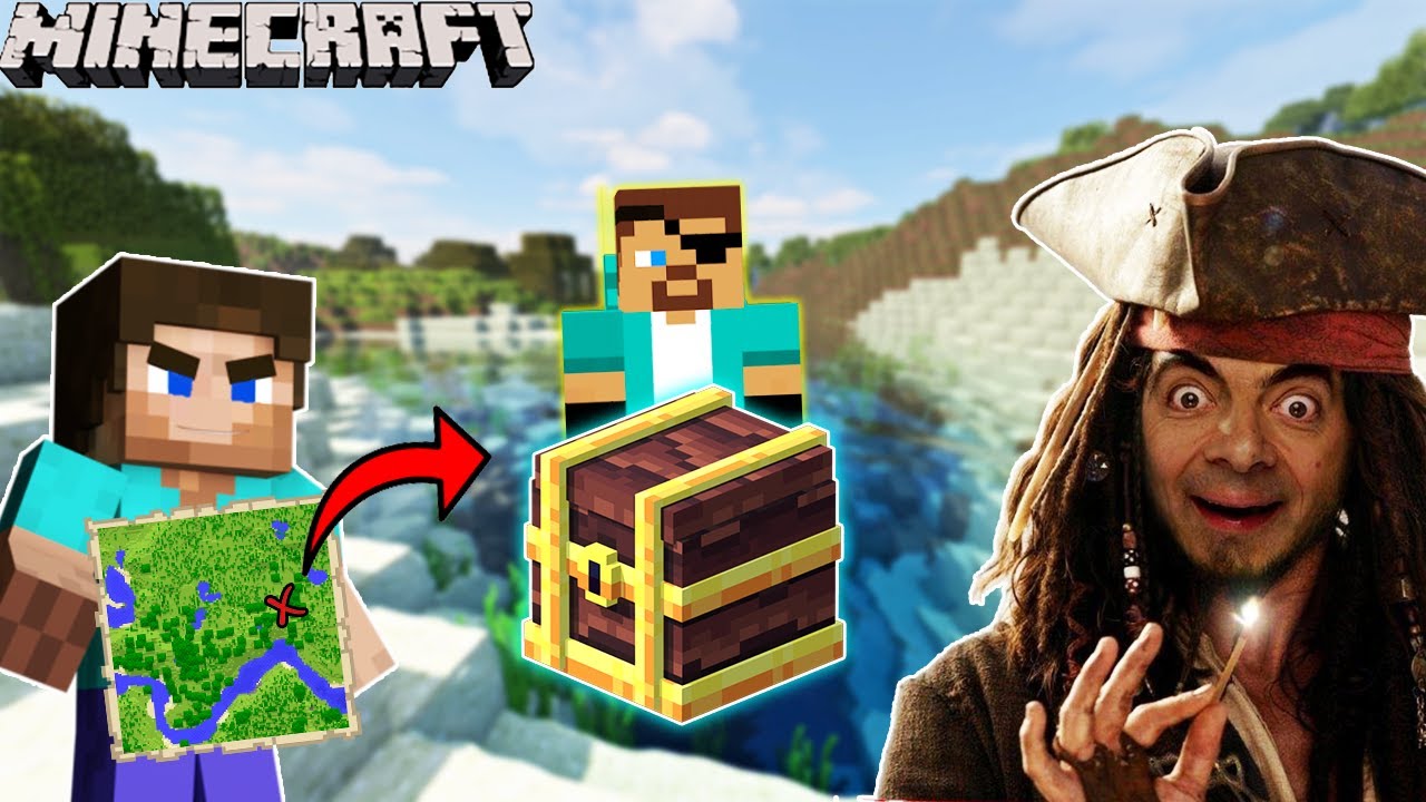 I FOUND HIDDEN PIRATE TREASURE | MINECRAFT - YouTube