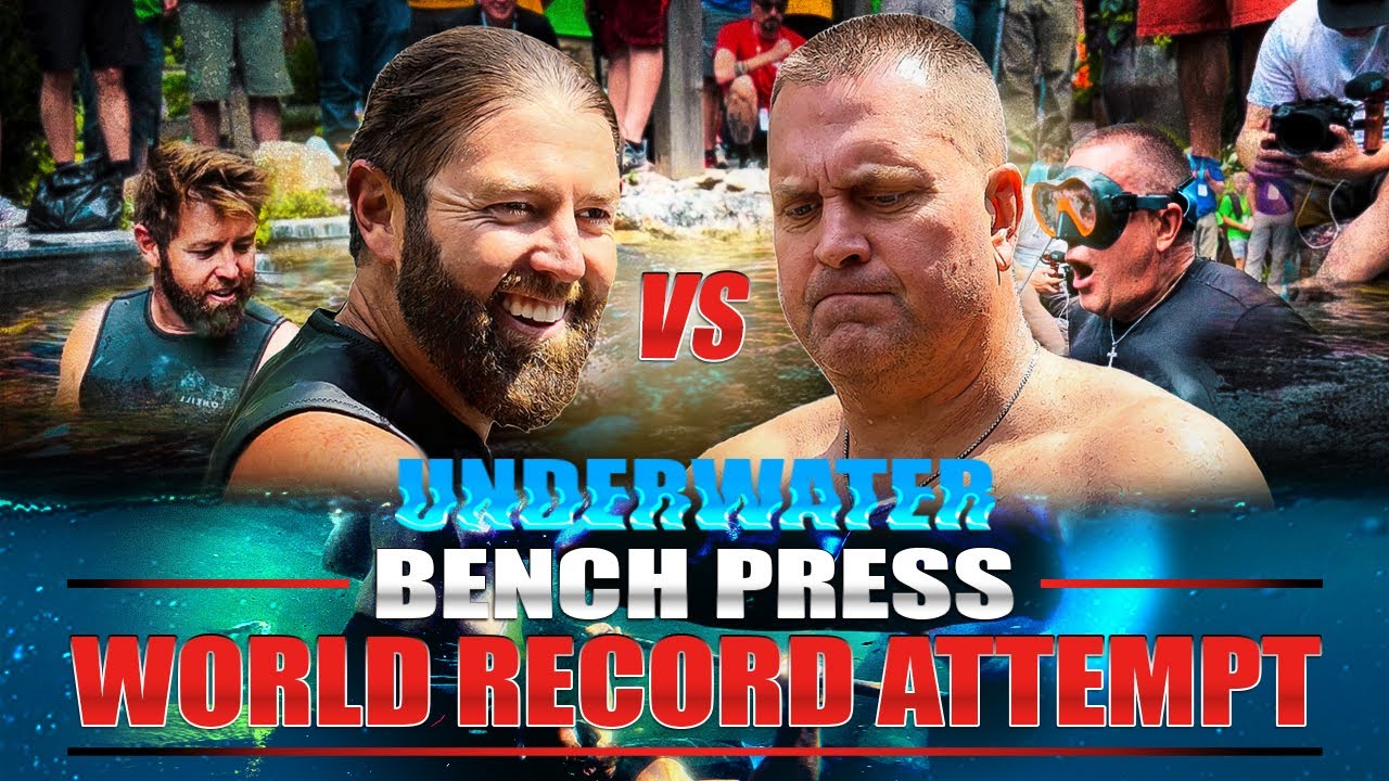 Underwater Bench Press World Record Attempt @ForrestGalante ...