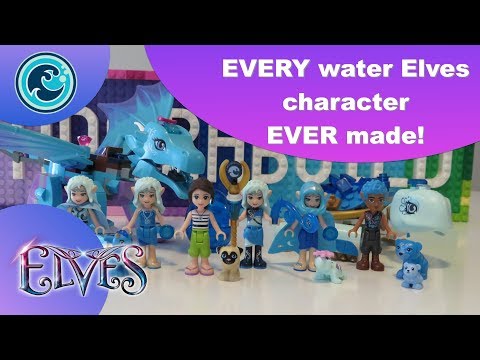 Every Lego Elves water element character ever made!