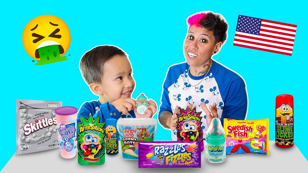 PROBANDO DULCES RAROS DE ESTADOS UNIDOS - YouTube