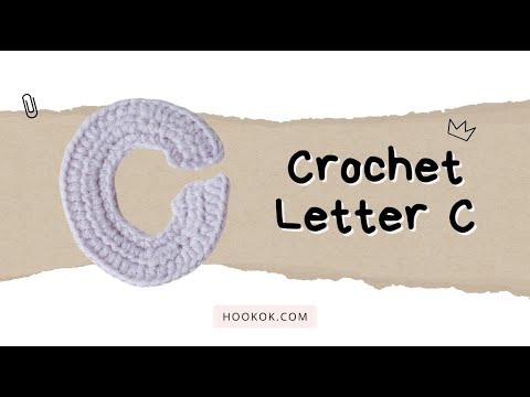 Crochet Letter C Pattern - YouTube