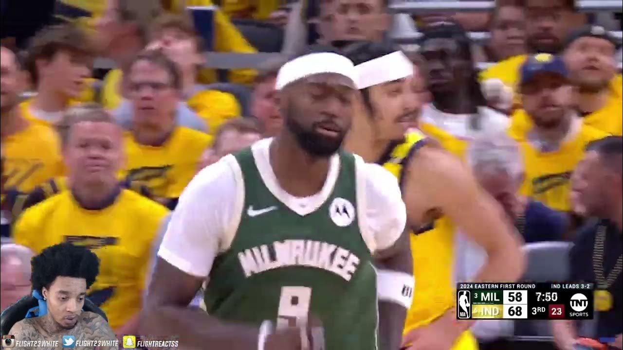 FlightReacts To #3 BUCKS at #6 PACERS | FULL GAME 6 HIGHLIGHTS | May 2, 2024! - YouTube