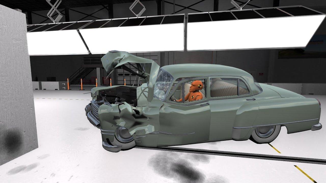 IIHS Crash Testing - Part 1 - Moderate Overlap Frontal Test | BeamNG ...